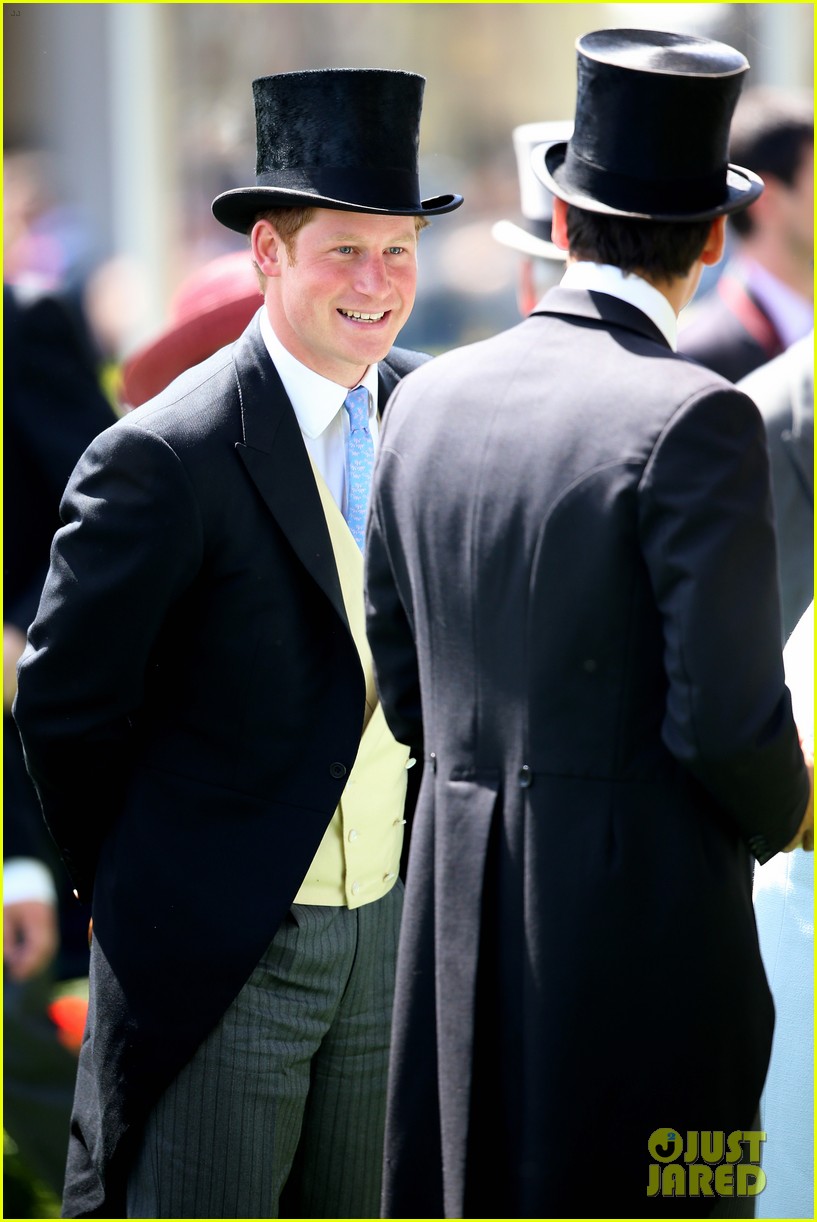 Prince Harry Looks Top Notch in His Top Hat for Royal Ascot!: Photo ...