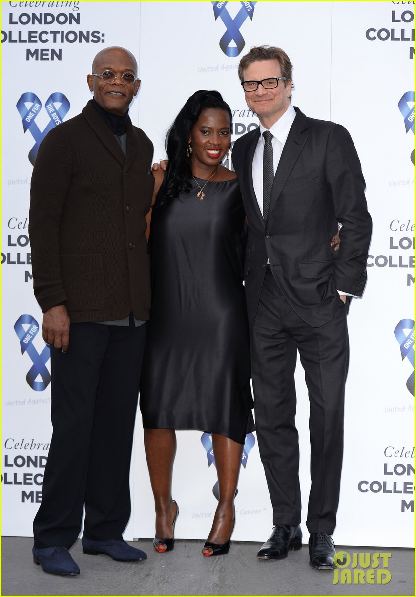 Samuel L. Jackson & Colin Firth are Dapper Dudes at the Charity Ball ...
