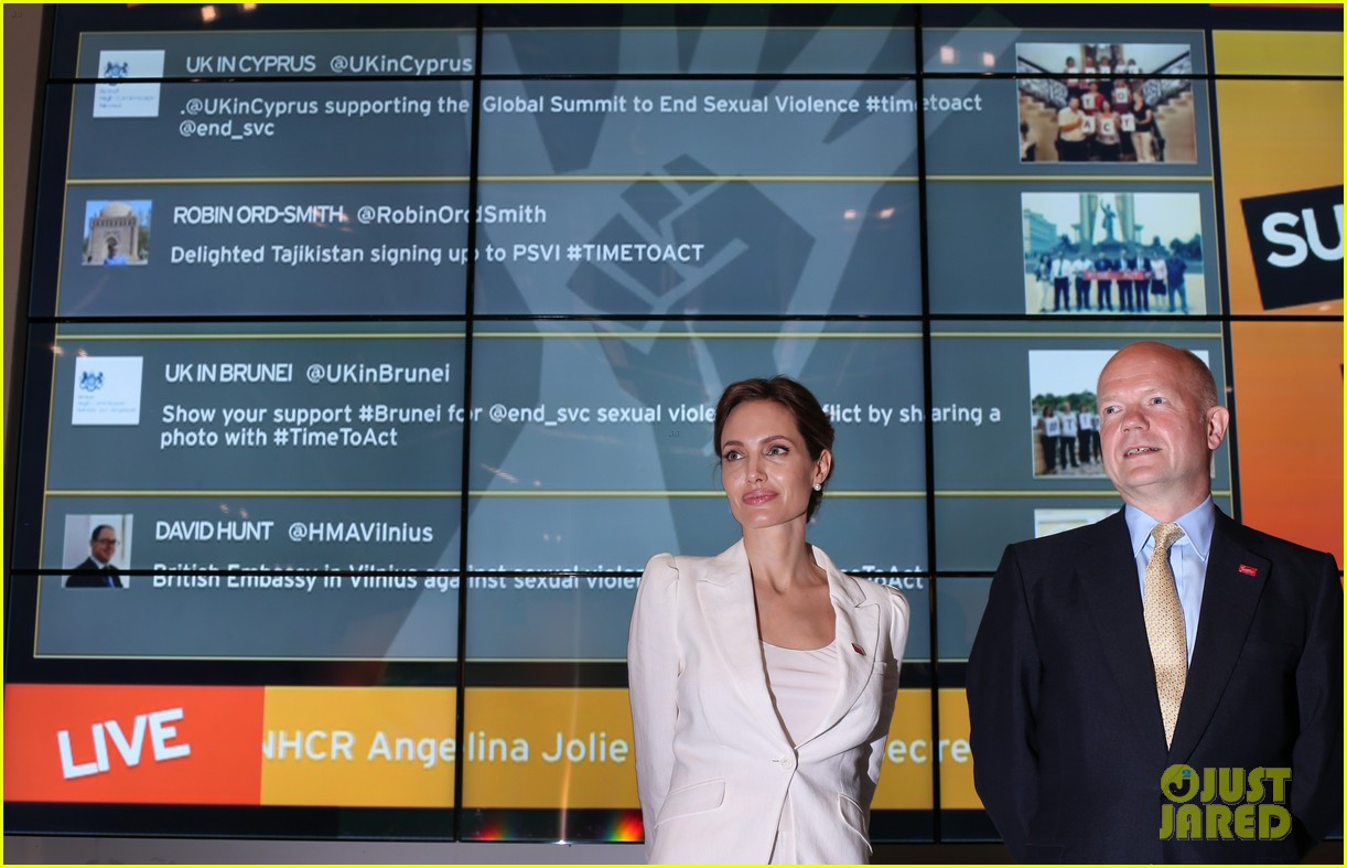 Angelina Jolie Calls for an End to Sexual Violence in Conflict ...