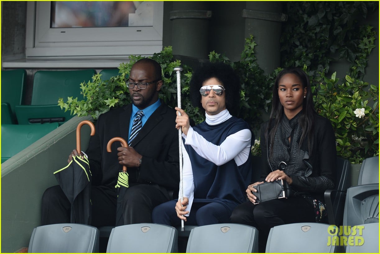 Prince Holds Court with His Scepter at the French Open!: Photo 3126468 ...