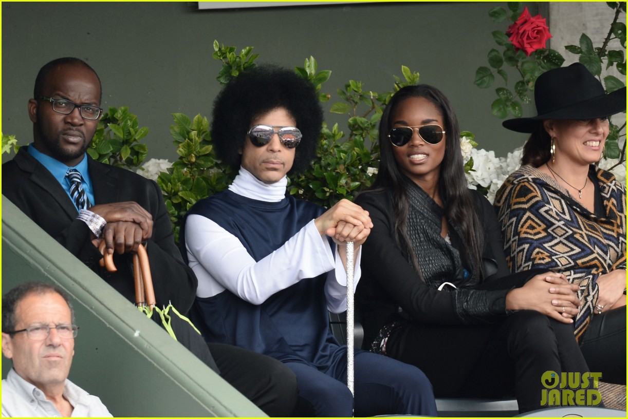 Prince Holds Court with His Scepter at the French Open!: Photo 3126477 ...