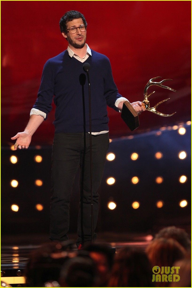 Andy Samberg & Kevin Hart Take Home Some Antlers from Spike Guys ...