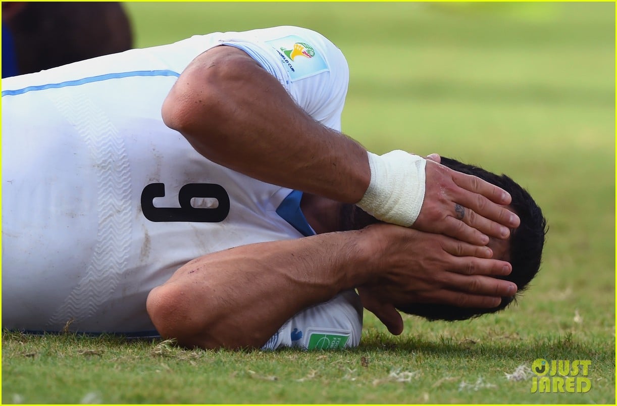 Uruguay's Luis Suarez Banned From Remaining World Cup Games for Biting ...