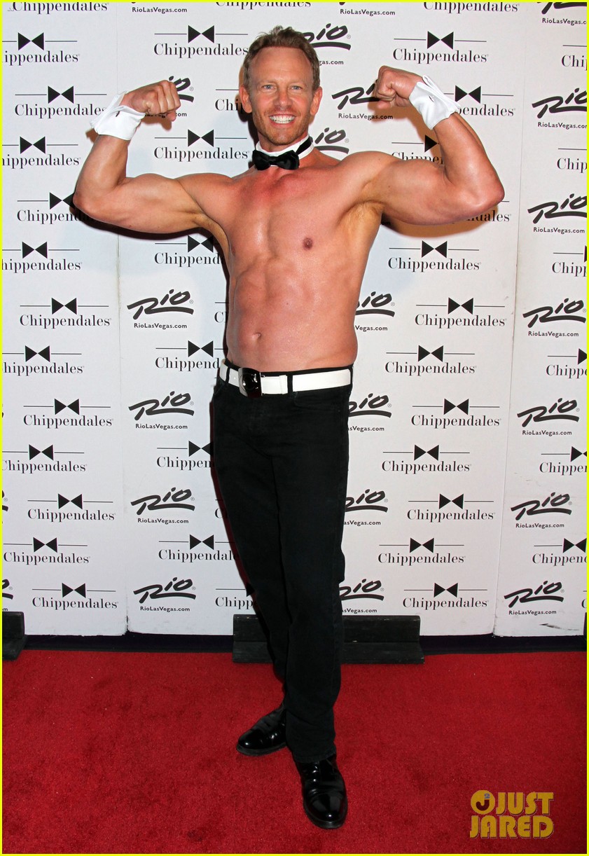 Ian Ziering Goes Shirtless at 50 for Chippendales Return!: Photo ...