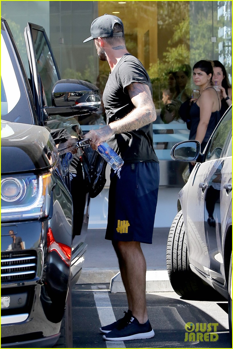 David Beckham Starts His Day Off Right with a Morning Workout: Photo ...