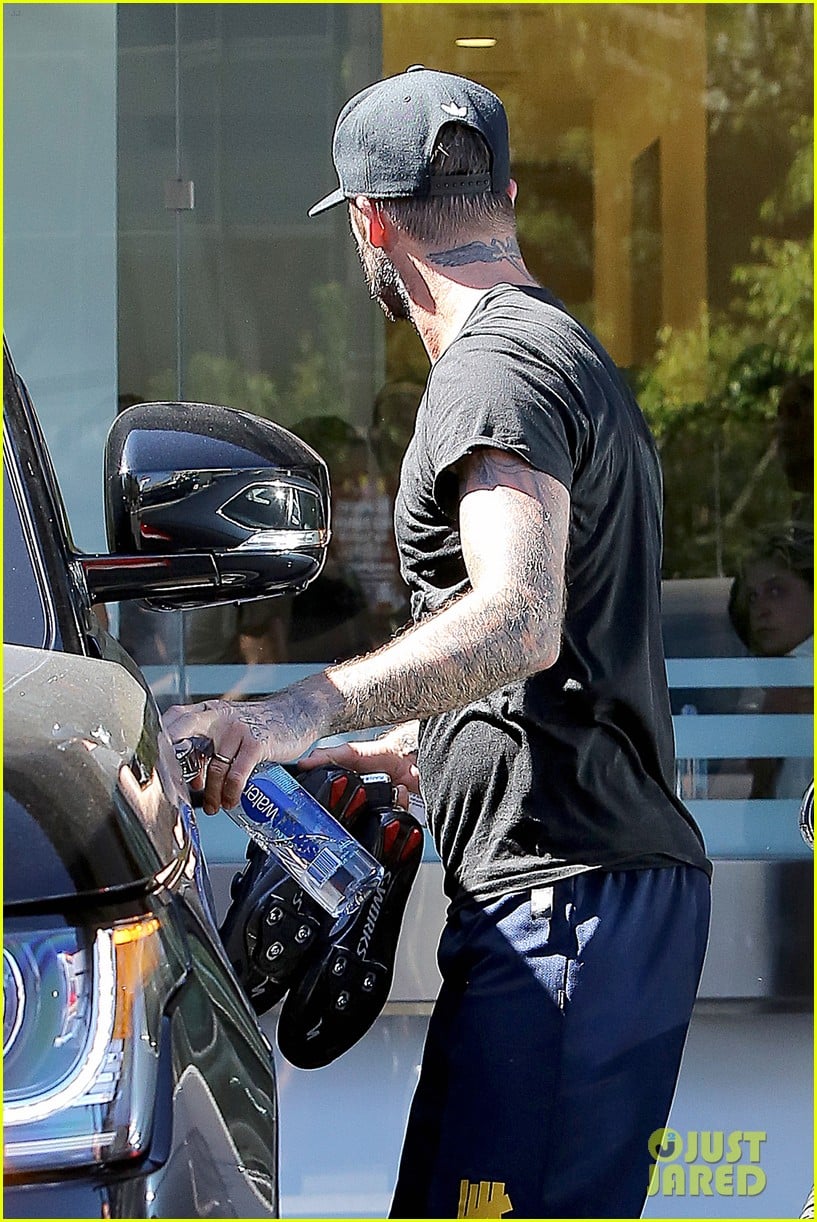 David Beckham Starts His Day Off Right with a Morning Workout: Photo ...