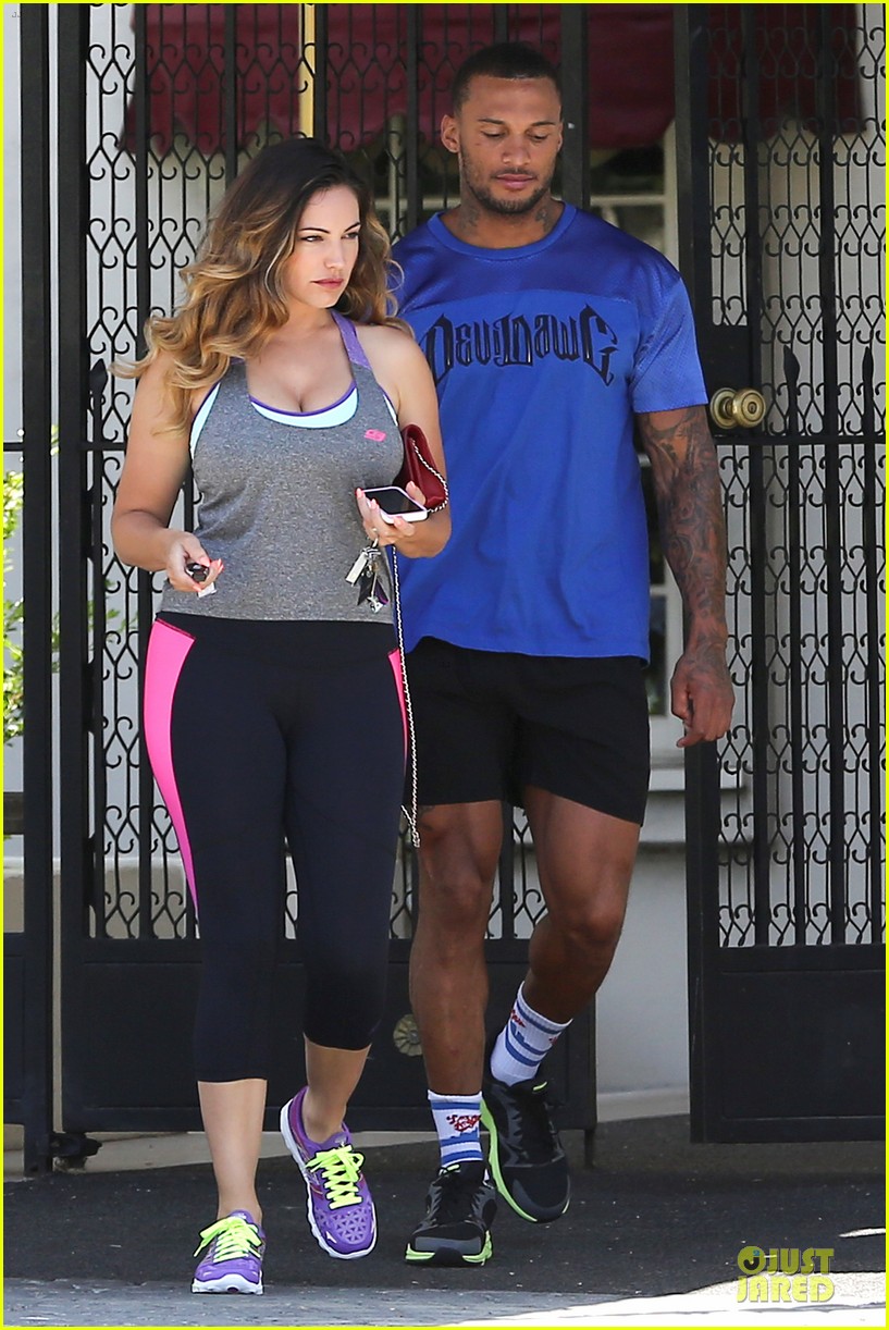 Kelly Brook & David McIntosh's Bodies Are Definitely Reaping Benefits ...