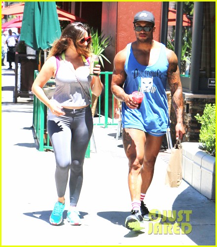 Kelly Brook & David McIntosh's Bodies Are Definitely Reaping Benefits ...