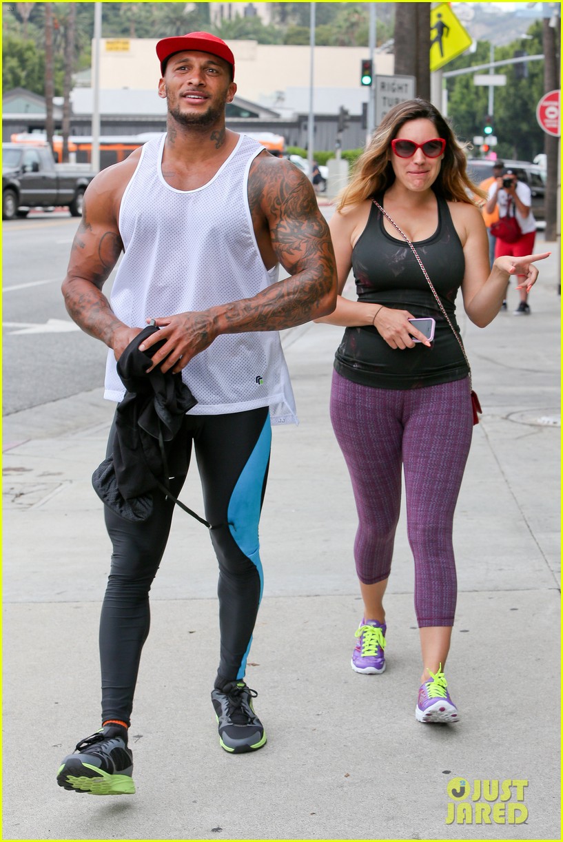 Kelly Brook & Fiance David McIntosh Catch 'Dawn of the Planet of the ...
