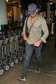 Gerard Butler Shows Off Chest Hair Touching Down at LAX! | Gerard ...