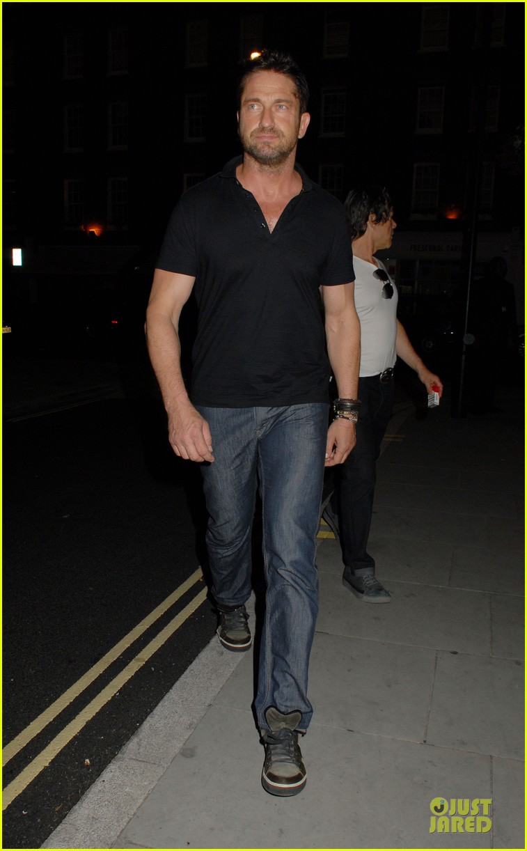 Gerard Butler Looks Like a Serious Stud After Hugo Boss Fragrance ...