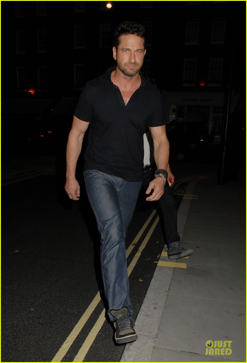 Gerard Butler Looks Like a Serious Stud After Hugo Boss Fragrance ...