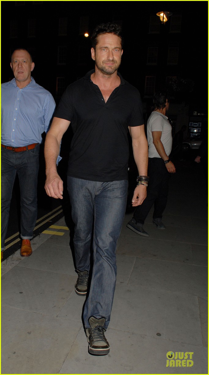 Gerard Butler Looks Like a Serious Stud After Hugo Boss Fragrance ...