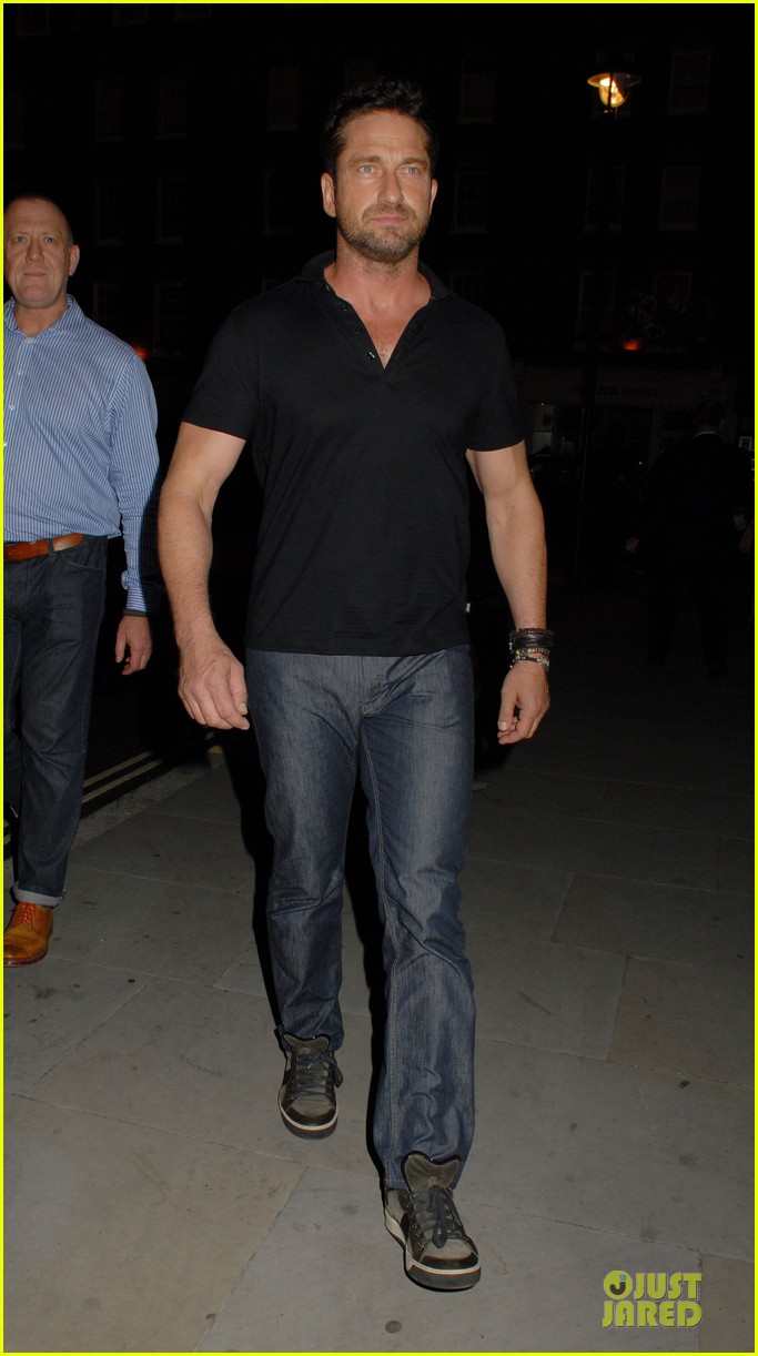 Gerard Butler Looks Like a Serious Stud After Hugo Boss Fragrance ...