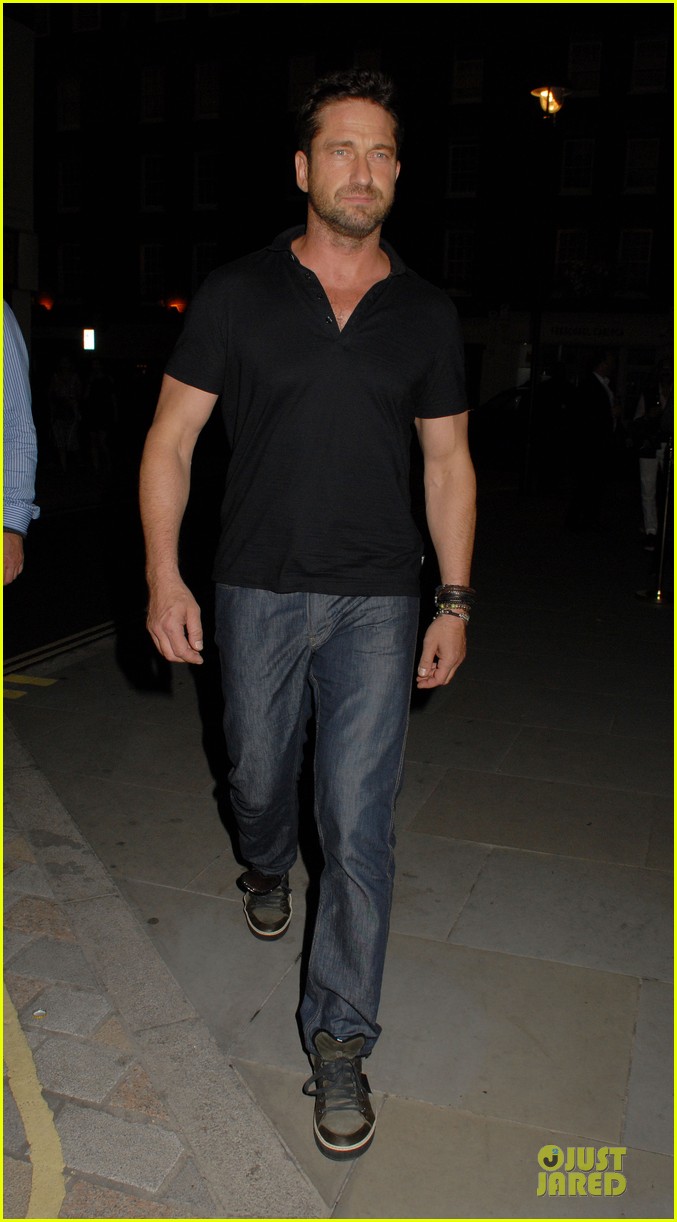 Gerard Butler Looks Like a Serious Stud After Hugo Boss Fragrance ...