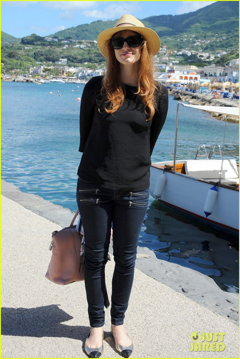 Jessica Chastain & Boyfriend Gian Luca Passi de Preposulo Keep Their ...