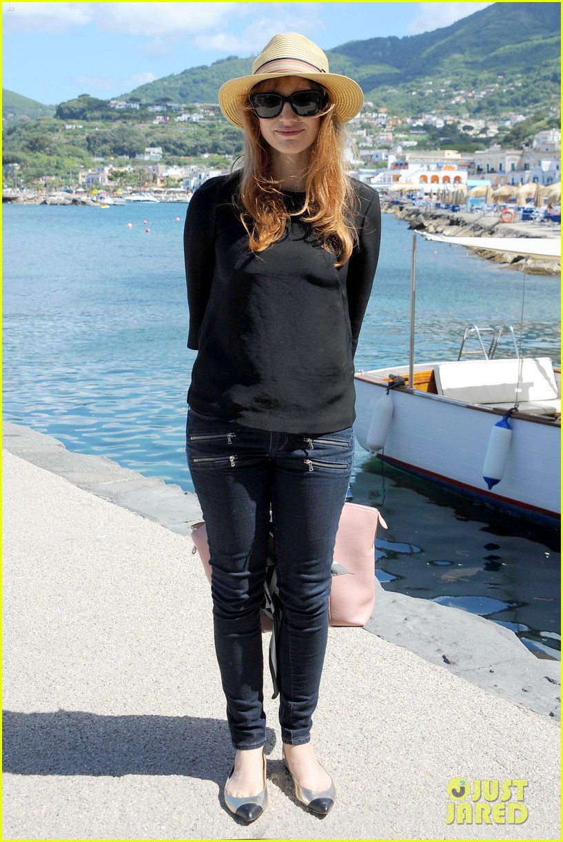 Jessica Chastain & Boyfriend Gian Luca Passi de Preposulo Keep Their ...