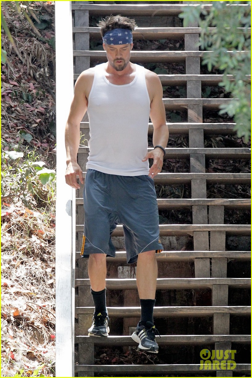 Josh Duhamel Flexes His Muscles During Vigorous Outdoor Workout: Photo ...