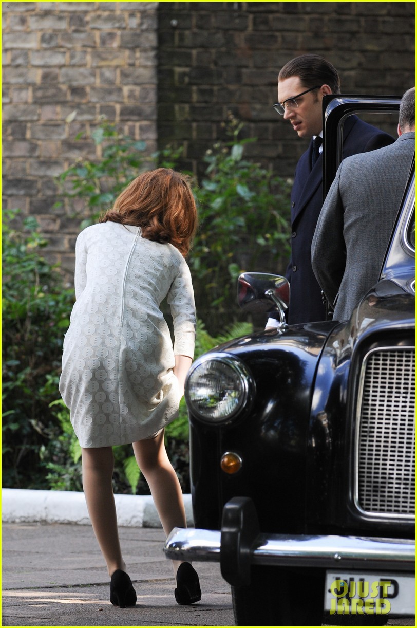 Emily Browning & Tom Hardy Continue 'Legend' in London: Photo 3155813 | Emily Browning, Tom ...