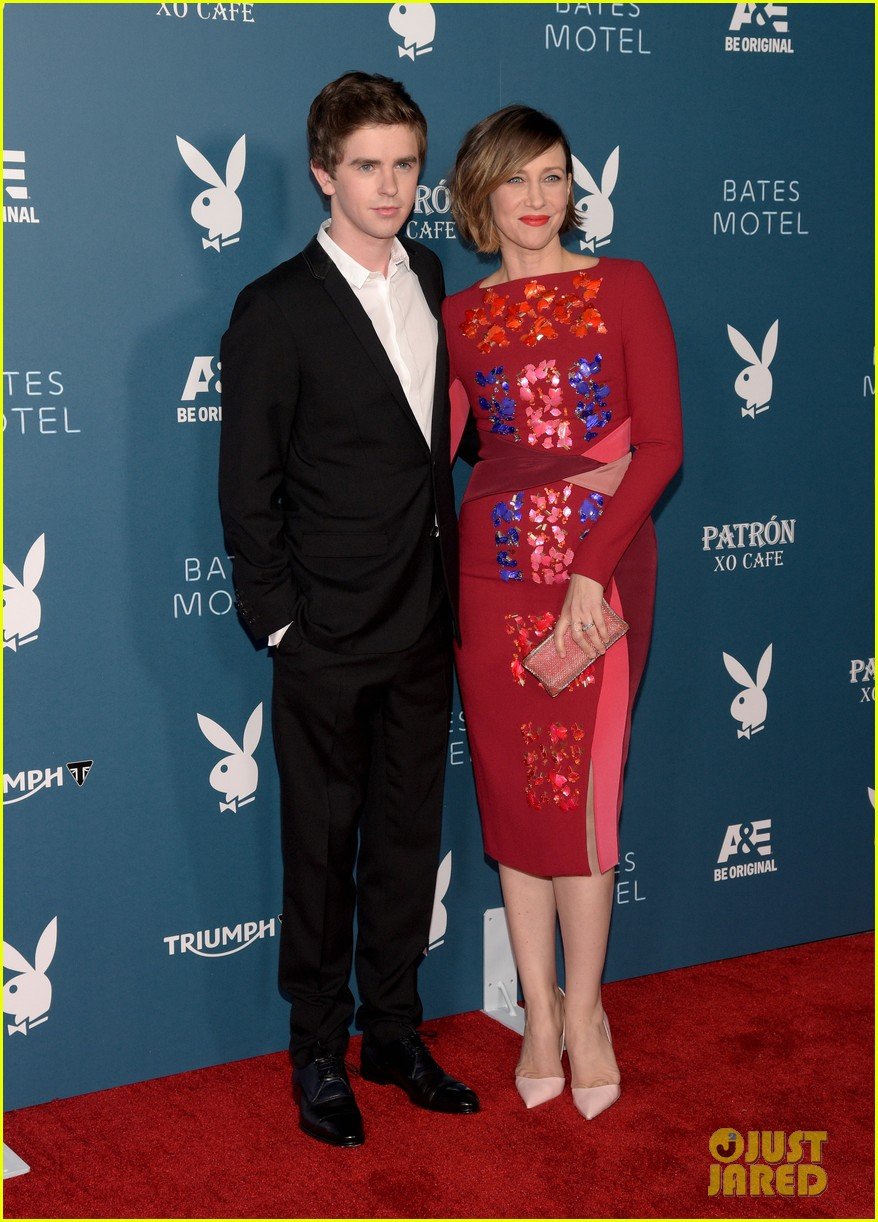 Vera Farmiga & Freddie Highmore Hit Up Playboy Comic-Con Party!: Photo ...
