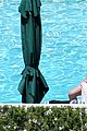 Joe Simpson Hits the Pool with Model Jonathan Keith During Jessica's ...