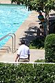 Joe Simpson Hits the Pool with Model Jonathan Keith During Jessica's ...