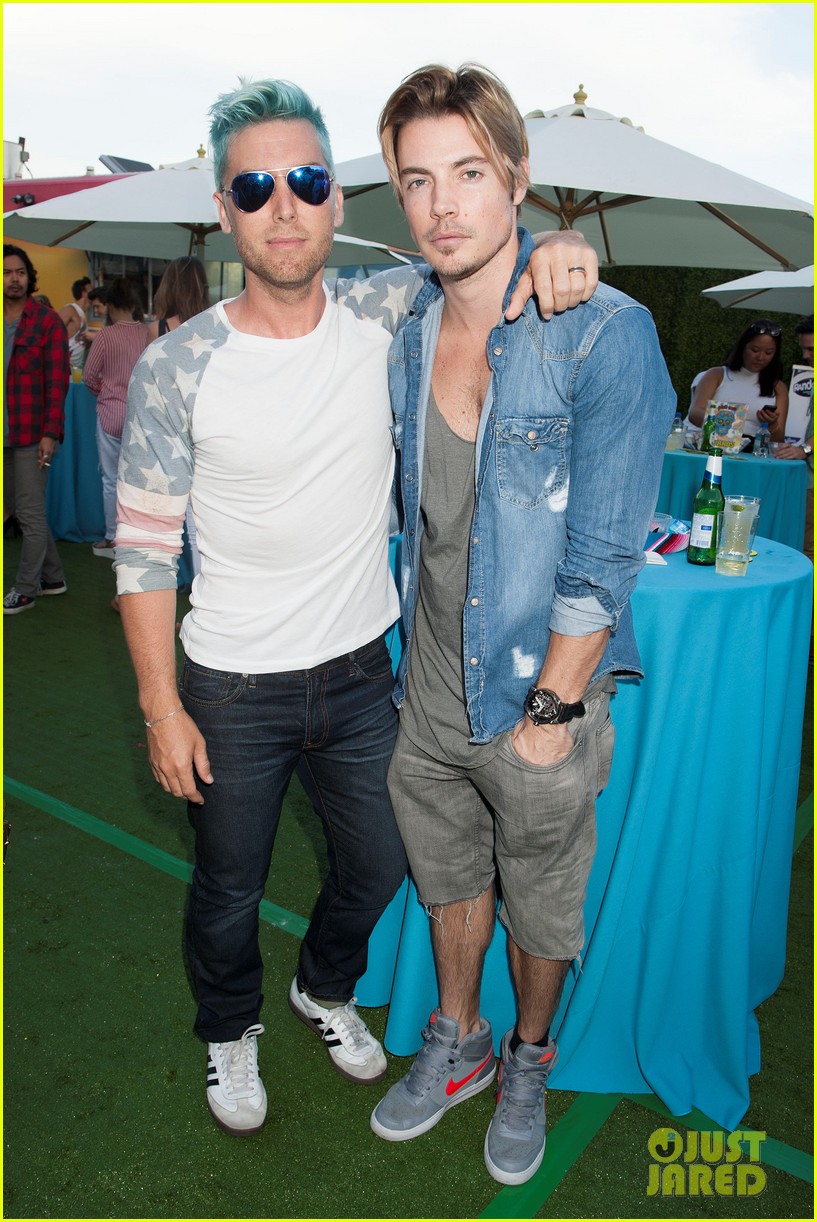 Jesse Metcalfe & Josh Henderson Rep 'Dallas' at Just Jared's Summer ...