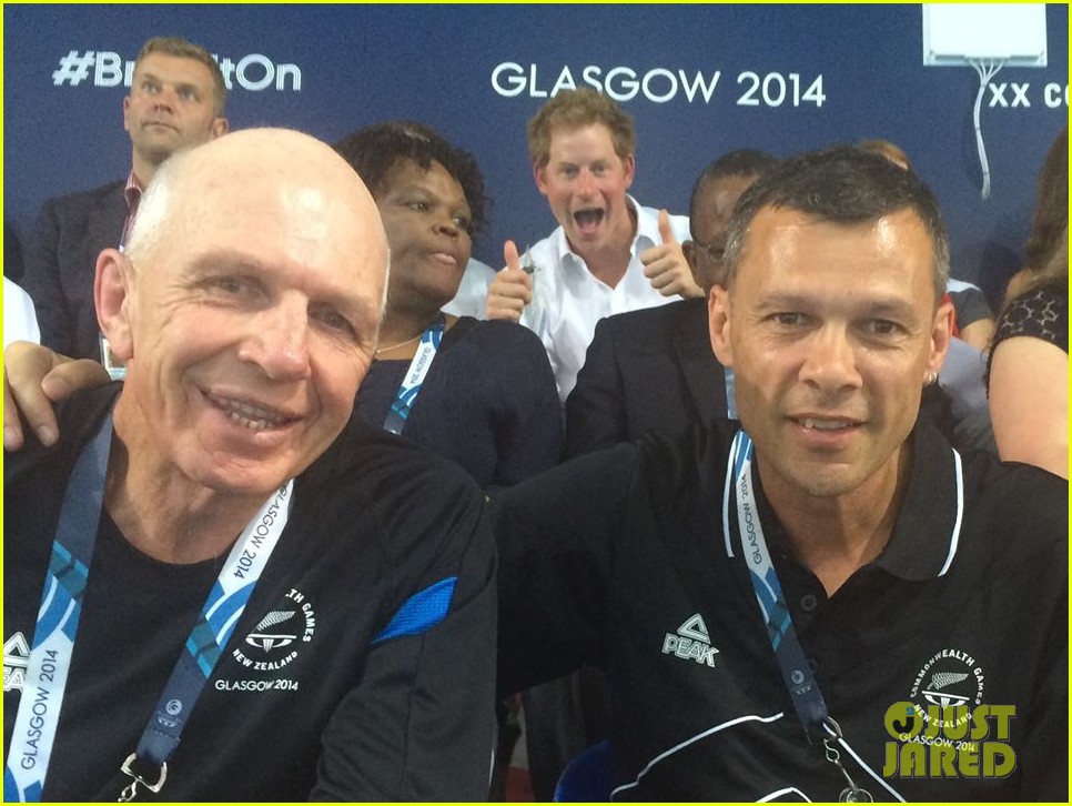 It's Another Royal Photo Bomb! Prince Harry is Totally Psyched in the ...