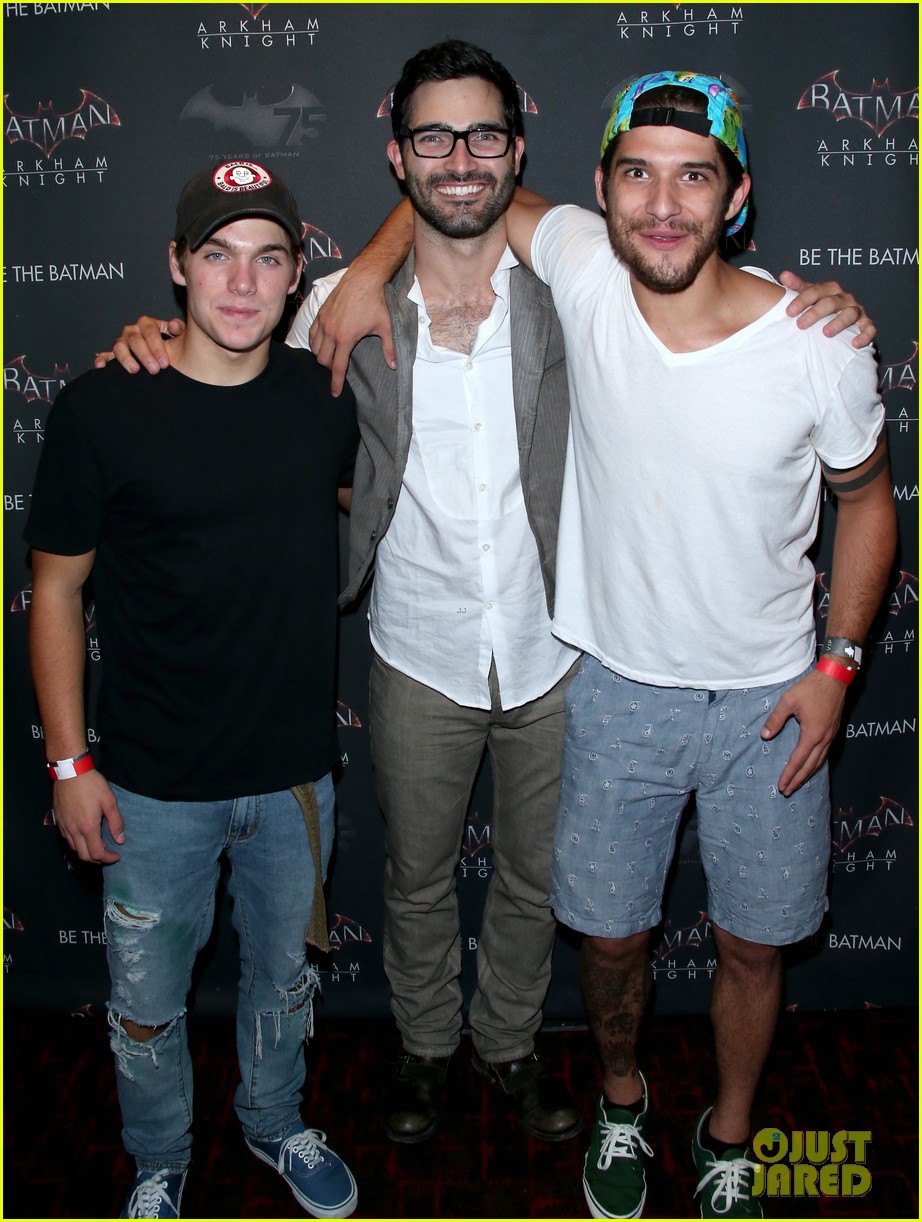 'Teen Wolf' Stars Tyler Hoechlin & Tyler Posey Celebrate Batman's 75th ...