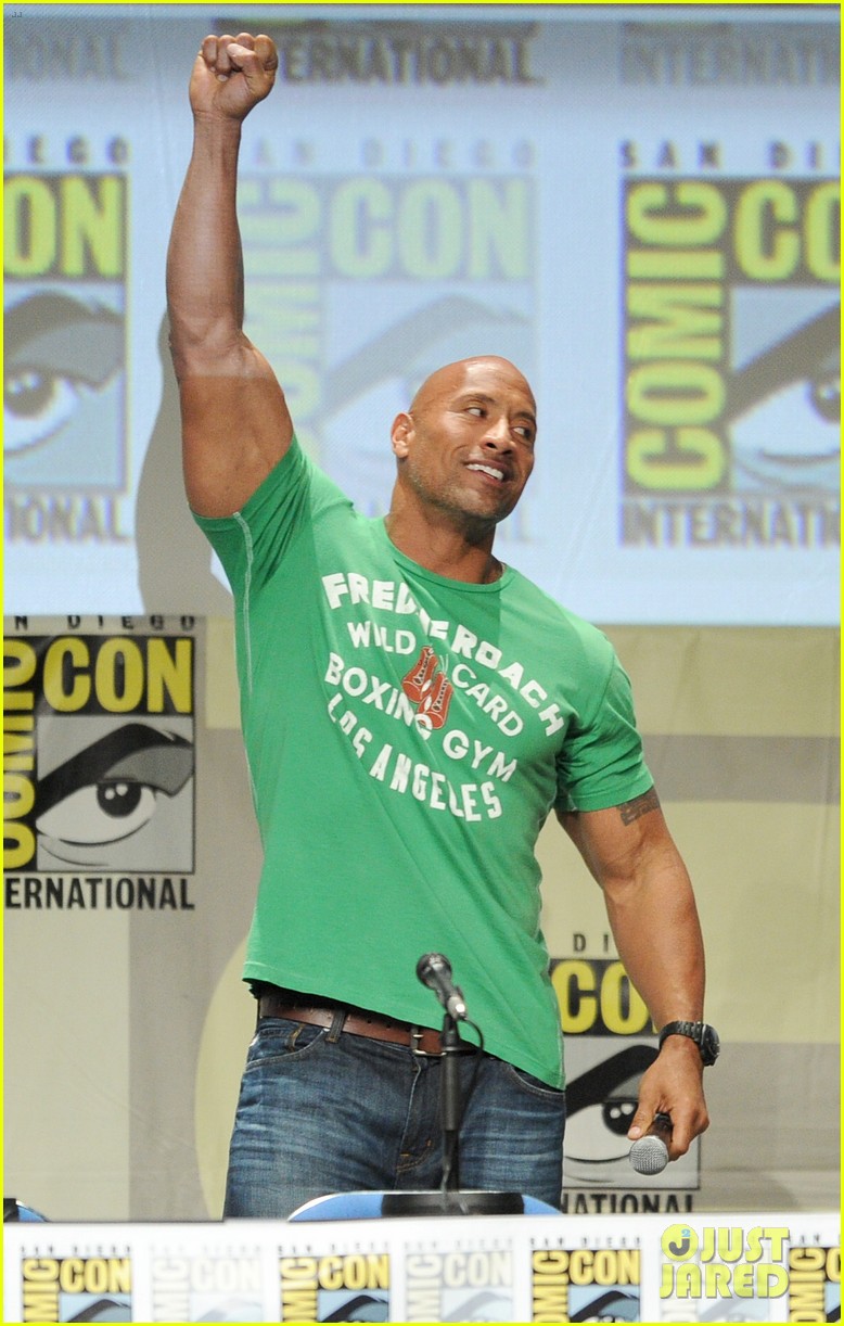 The Rock Makes His Presence Known at Comic-Con! (Video): Photo 3163226 ...