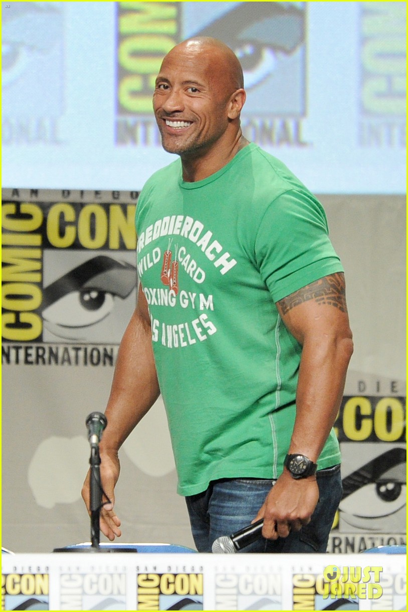 The Rock Makes His Presence Known at Comic-Con! (Video): Photo 3163236 ...