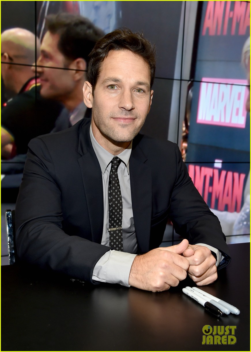 Paul Rudd Discusses His 'Ant-Man' Abs at Comic-Con 2014!: Photo 3164710 ...