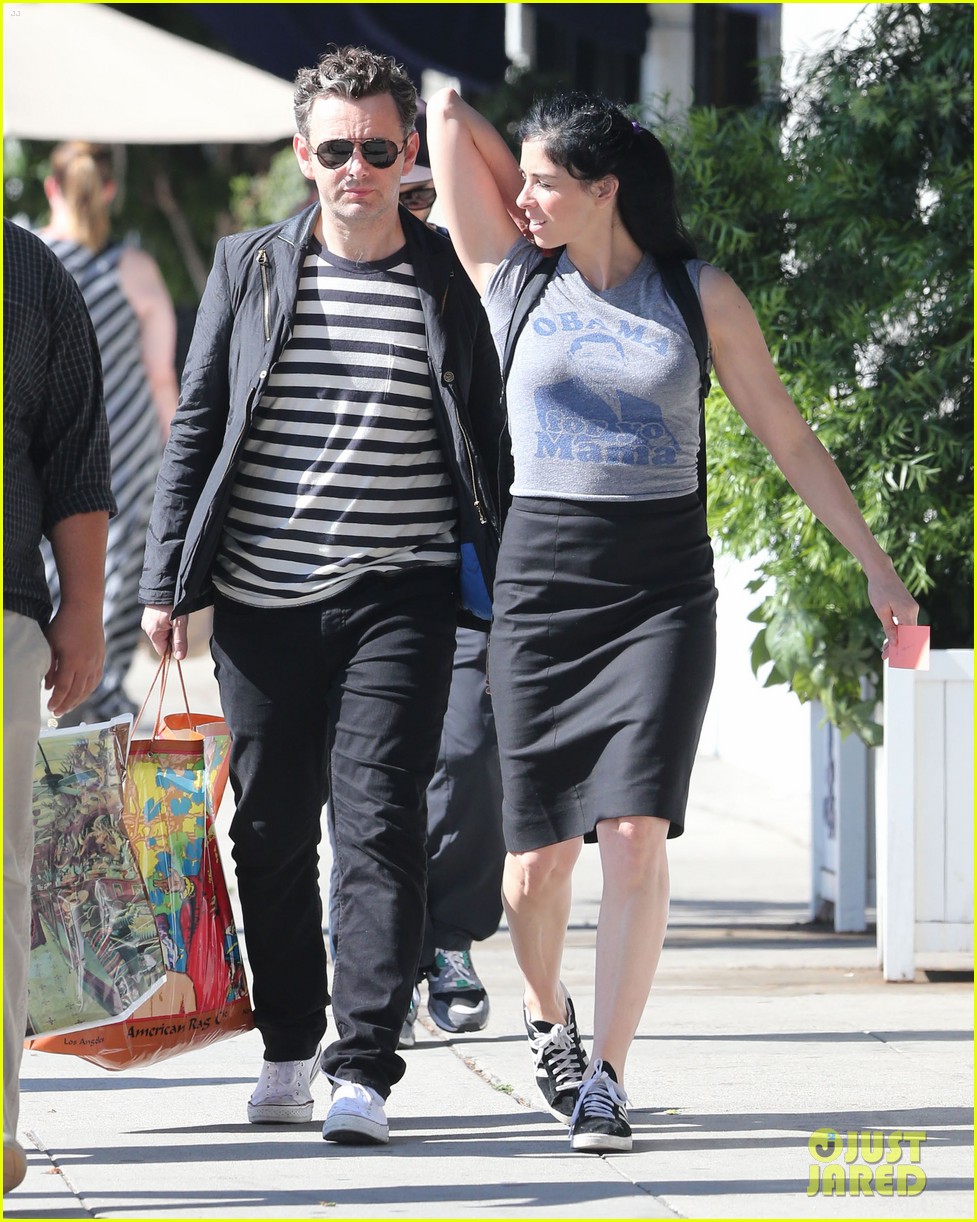 Michael Sheen & Sarah Silverman Get In Some Shopping on Saturday!: Photo 3165364 | Michael Sheen ...