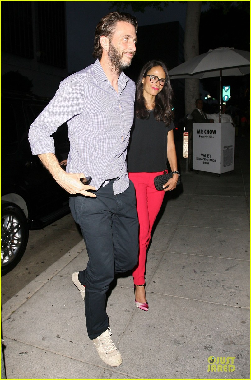 Jordana Brewster Is Red Hot For Romantic Date With Husband Andrew Form ...