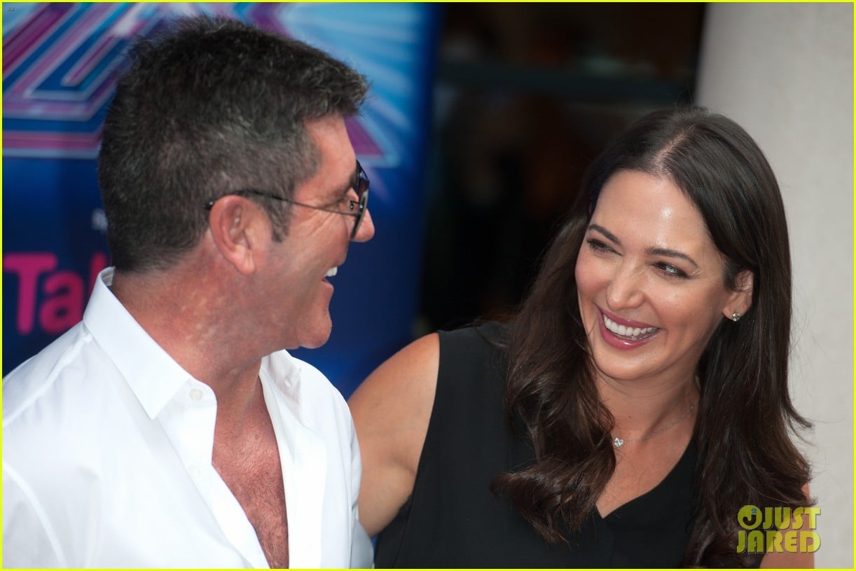 Simon Cowell & Girlfriend Lauren Silverman Show Some Affection at 'X ...
