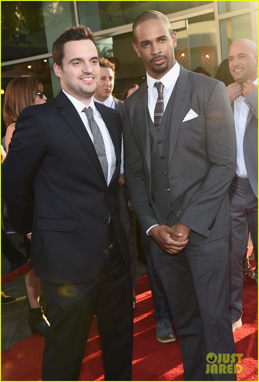 Jake Johnson & Damon Wayans Jr. Leave Their Uniforms at Home for 'Let's ...