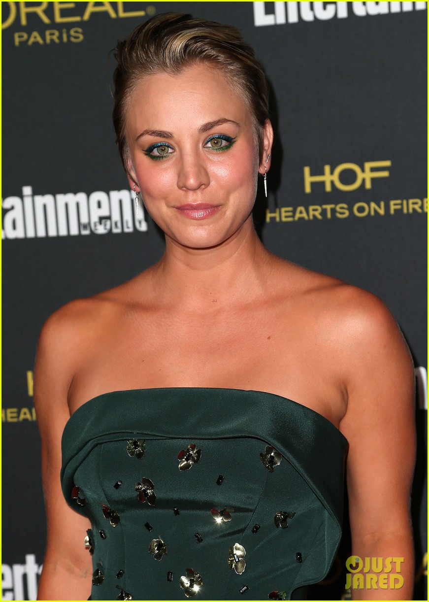 Kaley Cuoco & Ryan Sweeting Couple Up for EW's Emmys Party: Photo ...