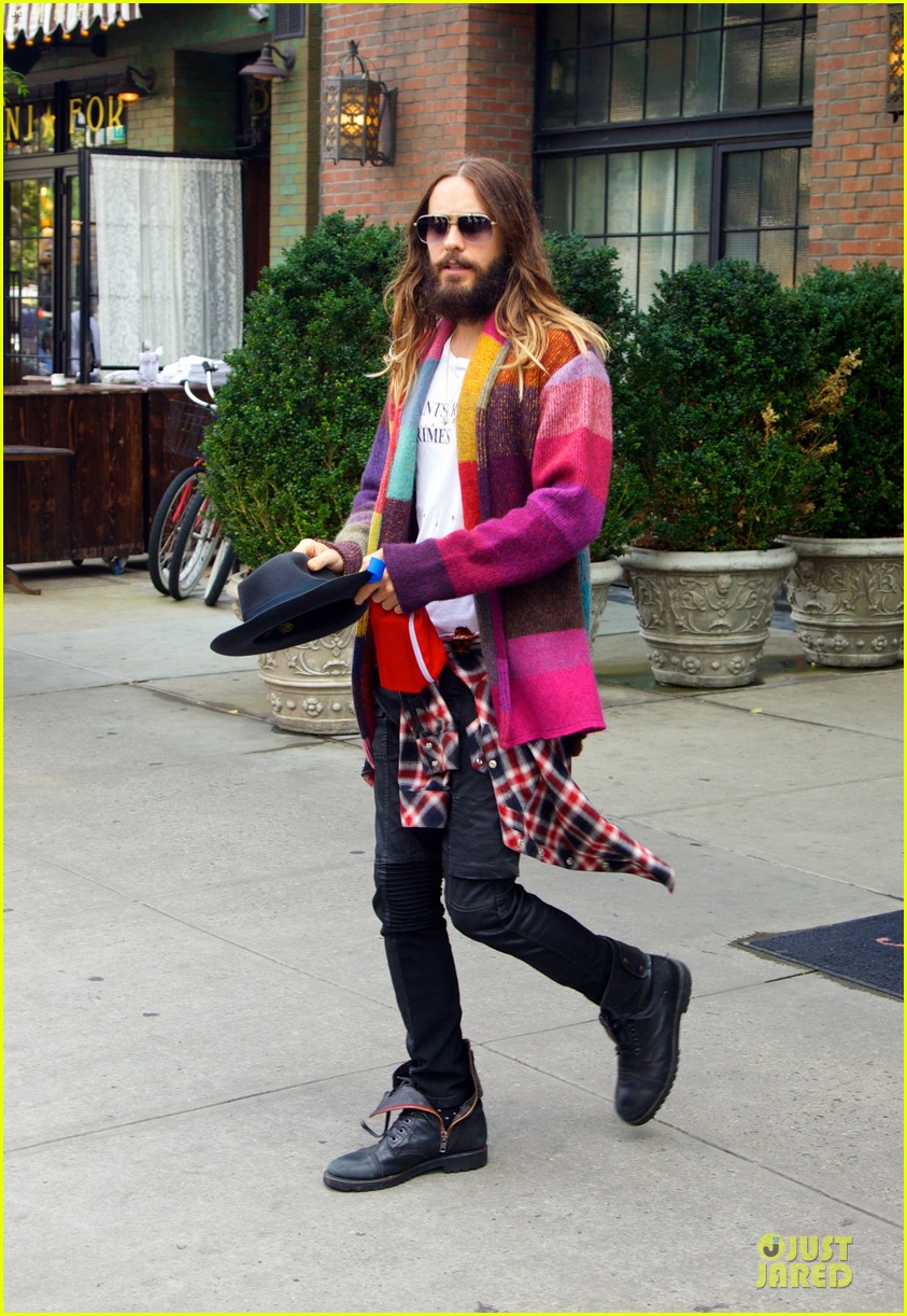 Jared Leto Is So Colorful Before His 30 Seconds to Mars Concert!: Photo ...