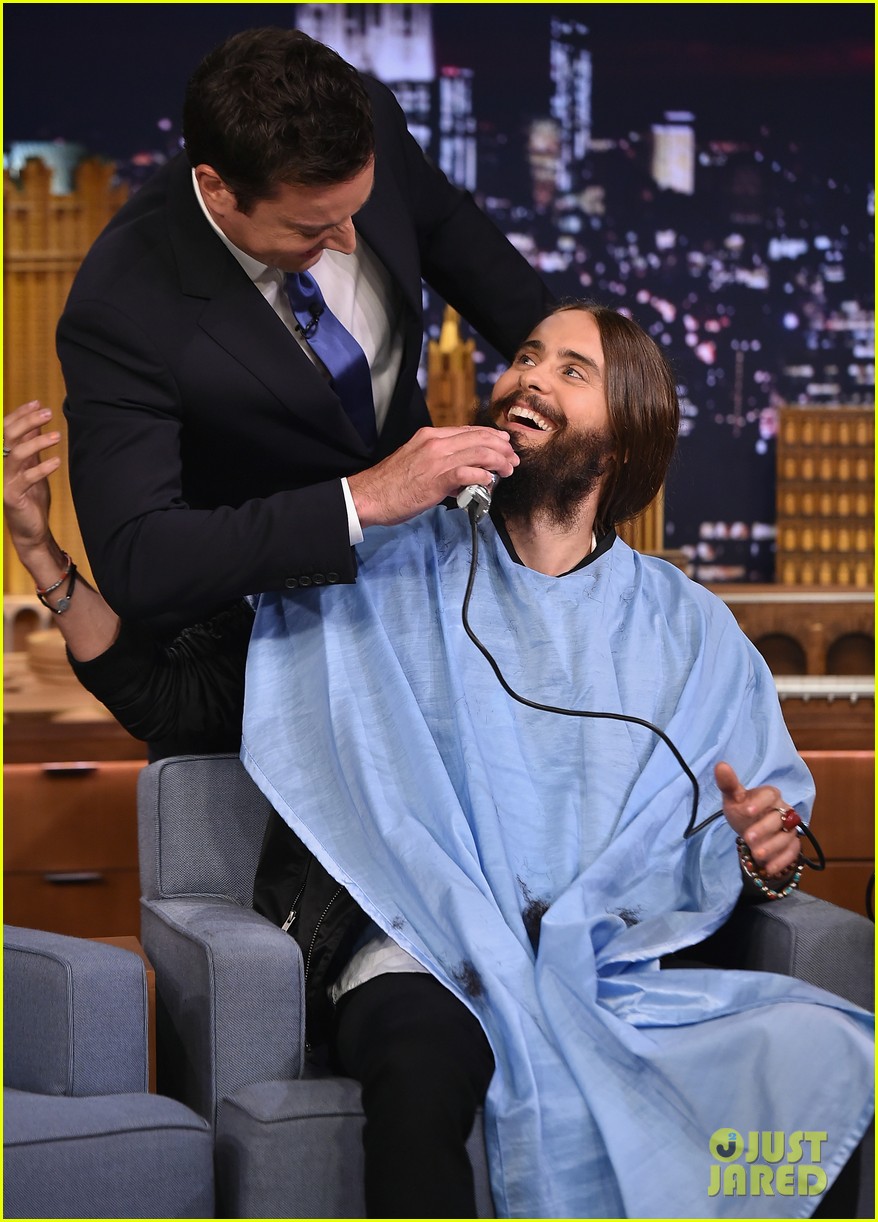 Photo: jared leto gets his beard shaved 09 | Photo 3179795 | Just Jared ...