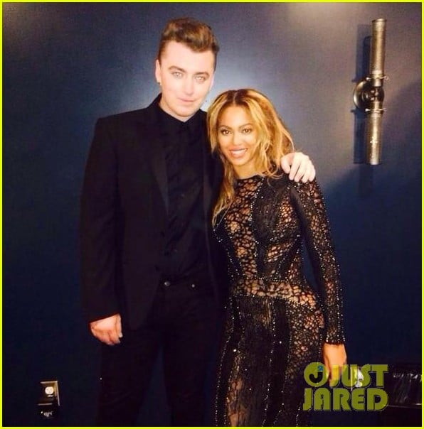 Sam Smith Meets Up with Beyonce Backstage at the MTV VMAs 2014 (Photo ...