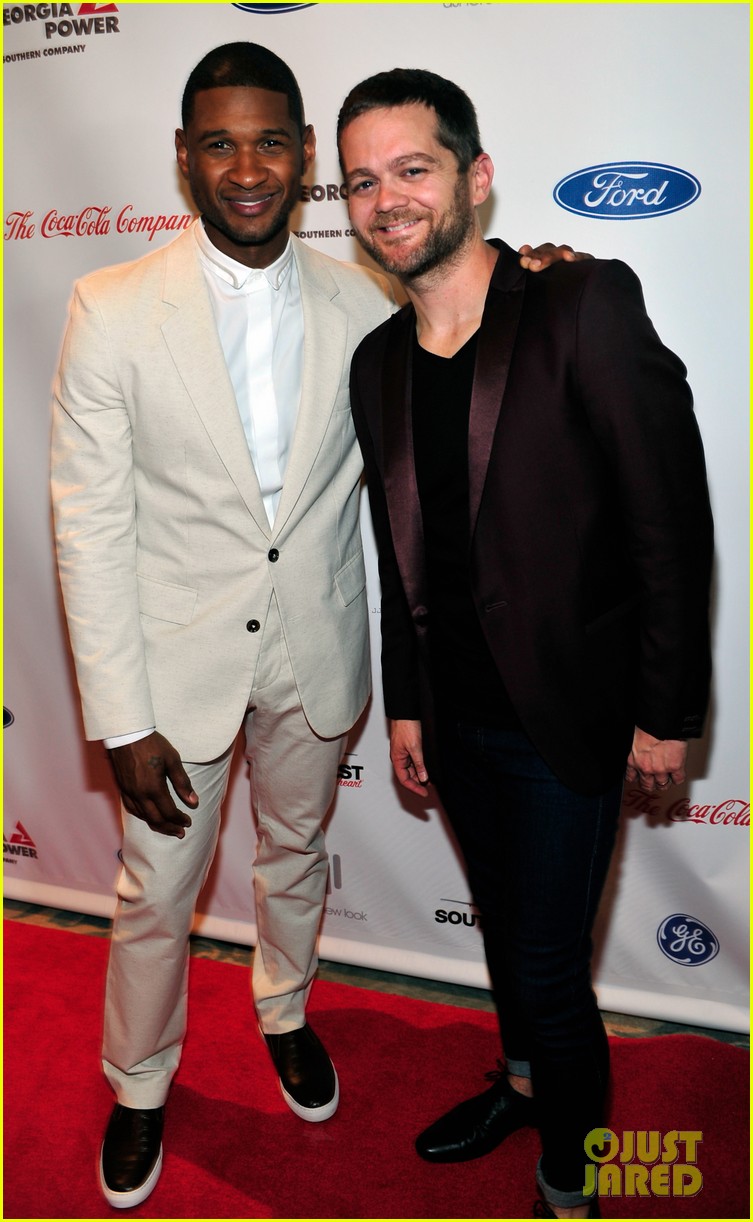 Usher & 'Voice' Winner Josh Kaufman Reunite at Charity Lunch!: Photo ...