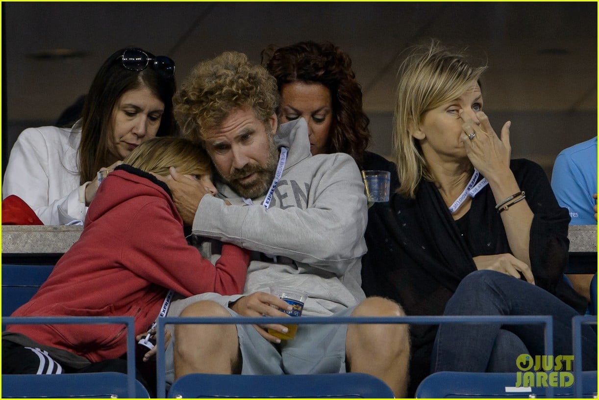 Will Ferrell Brings His Bushy Beard & Family to the U.S. Open: Photo ...