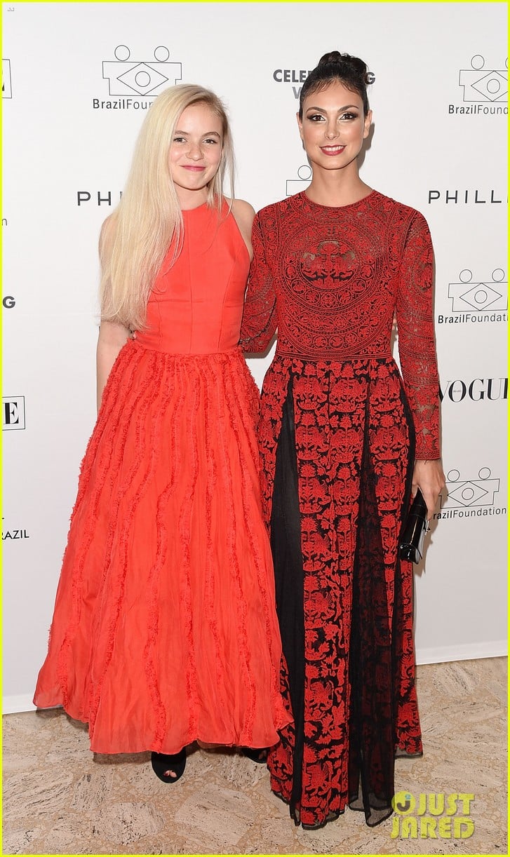 Morena Baccarin Joins 'Homeland' Daughter Morgan Saylor at ...