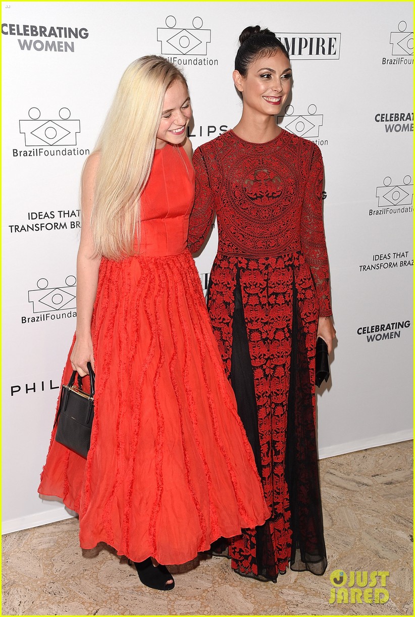 Morena Baccarin Joins 'Homeland' Daughter Morgan Saylor at ...