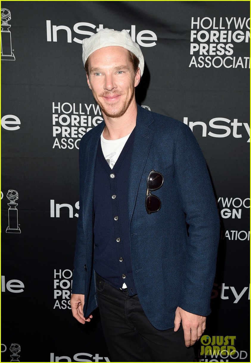 Benedict Cumberbatch Rocks Golf Cap to InStyle TIFF Party: Photo ...
