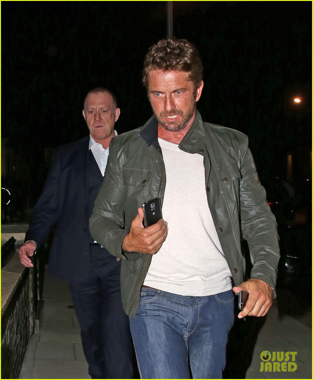 Gerard Butler Steps Out for GQ Men of the Year Awards 2014 After Party ...