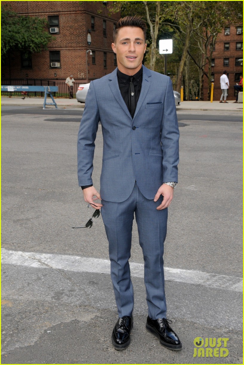 Colton Haynes Suits Up for NYFW & Has His Moet Moment!: Photo 3192713 ...