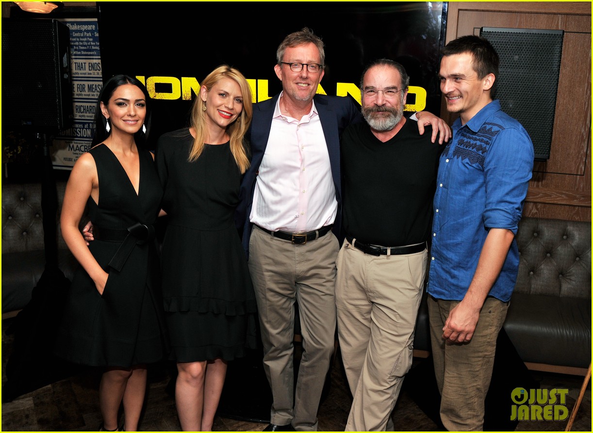 Claire Danes Gets Support from Hubby Hugh Dancy at 'Homeland' Season ...