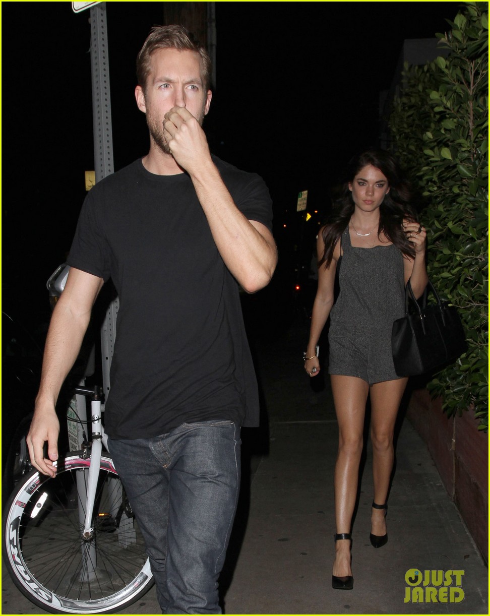 Calvin Harris Steps Out with Model Aarika Wolf & Debuts 'Blame' Music ...