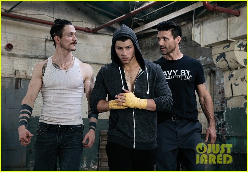 Nick Jonas & Matt Lauria Are Shirtless Hunks in These New 'Kingdom ...